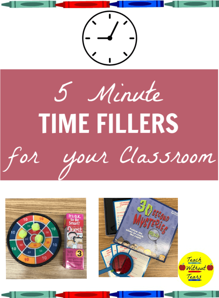 5 Minute Time Fillers For Your Classroom Teach Without Tears 5 Minute Time Fillers For Your Classroom Teach Without Tears