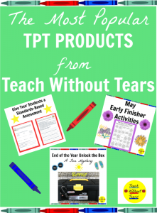 The Most Popular TPT Products from Teach Without Tears - Teach Without ...