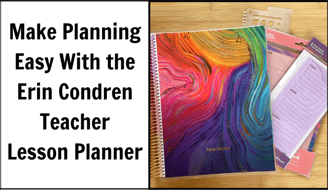 Make Planning Easy with the Erin Condren Teacher Lesson Planner - Teach ...